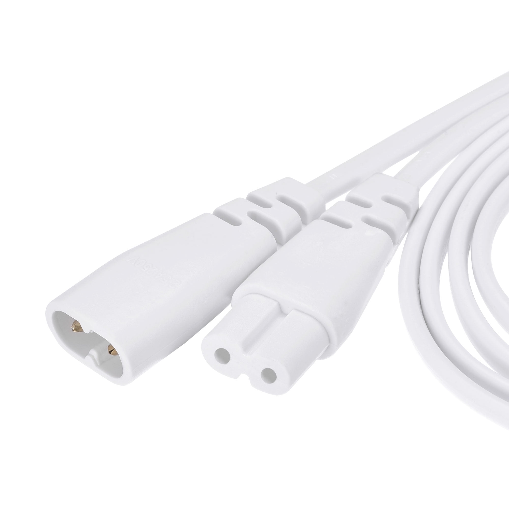 Uxcell T5 LED Tube Connector Cable 2 Pin 50CM Male to Female Extension ...