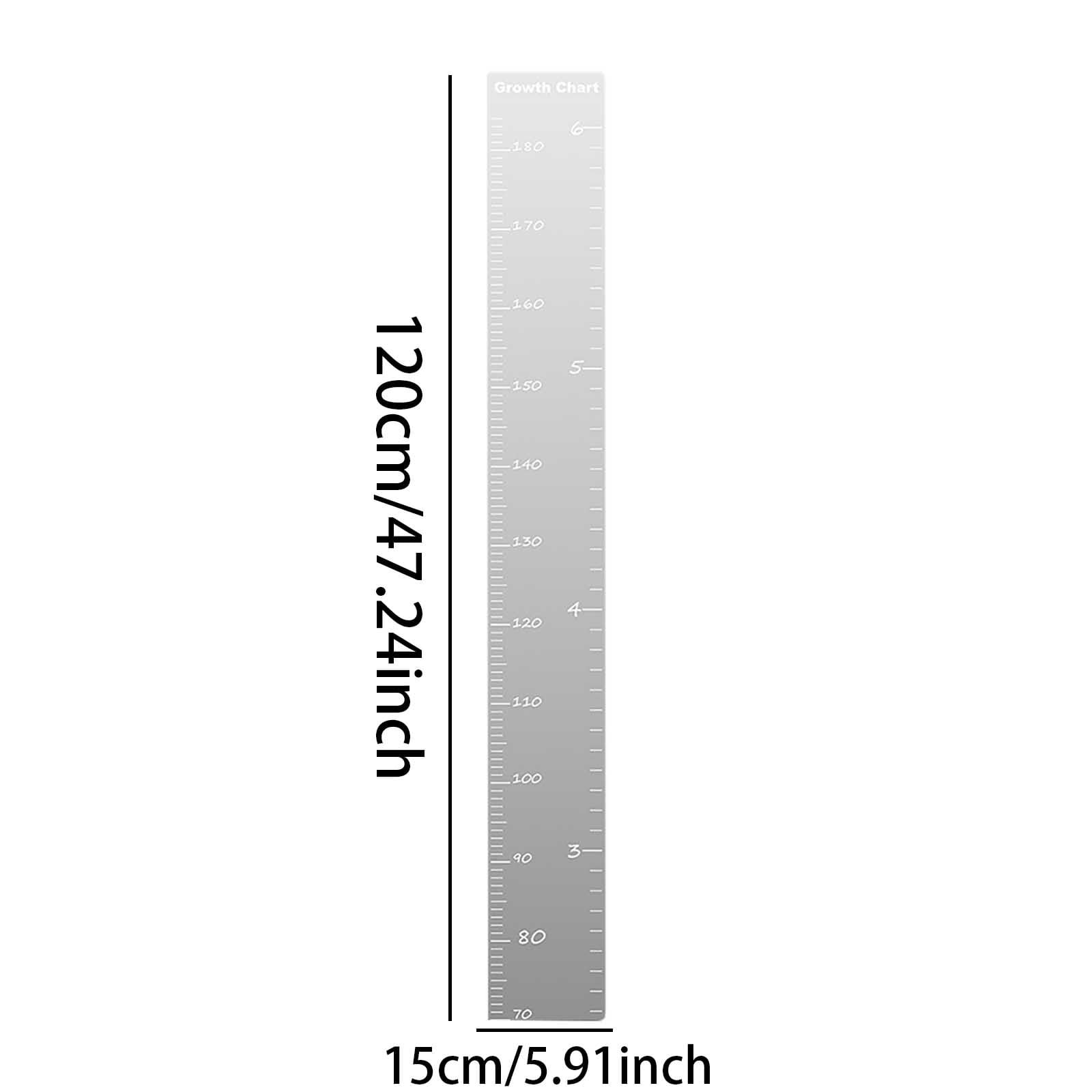 JJKBVCLO Children's Growth Measurement Ruler Wall Mounted Height Chart ...
