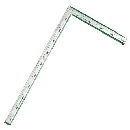 90° Right Angle Square Scale Stainless Steel Ruler 300/ 500mm Gauge ...