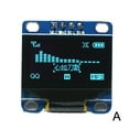 0,96 OLED SSD1306 I2C IIC SPI Serial 128X64 LCD Display Blau LCD Gelb 5Q8K - Walmart.com
