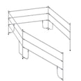 8'x8' Portable Metal Horse Pen, Stainless Steel Quick-Connect Corral ...