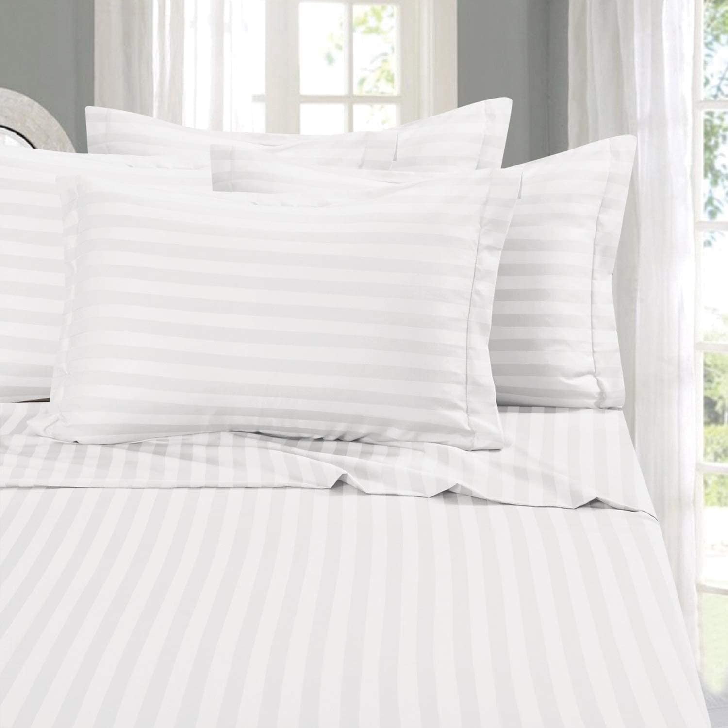 1800 Thread Count Egyptian Quality Luxurious Wrinkle Resistant 6 Piece ...