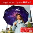 Inverted Windproof Umbrella, Large, , Light, Portable, Automatic ...
