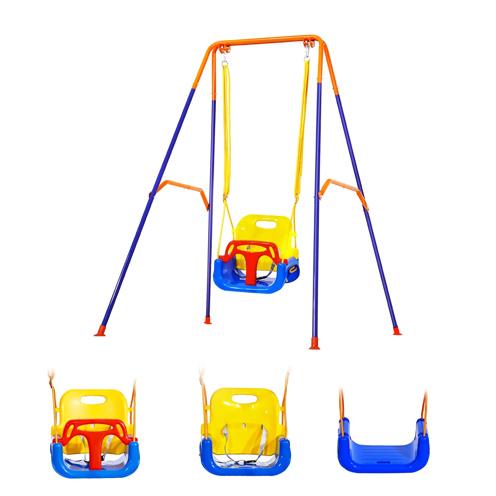 Click here for Kffkff Toddler Swing And Jumper  2 In 1 Swing Set... prices
