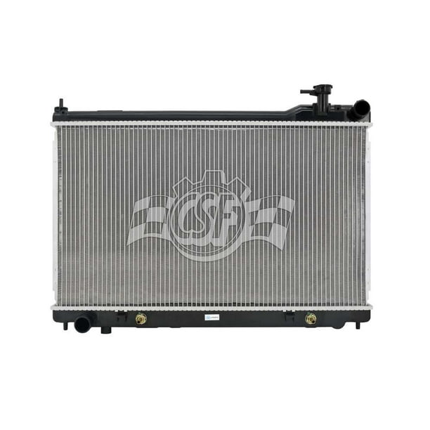 CSF 2984 1 Row Plastic Tank Aluminum Core Radiator - Walmart.com