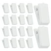 Advantus Panel Wall Clips for Fabric Panels, Standard Size, White, 20 ...