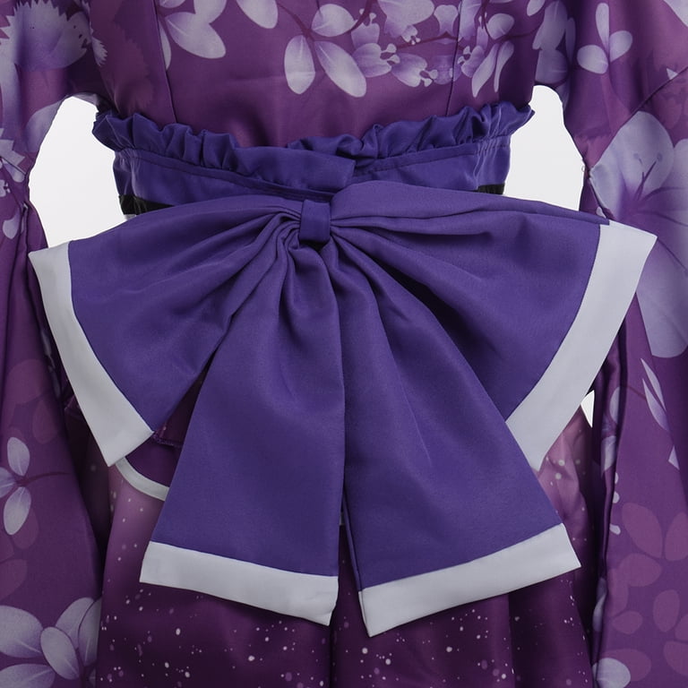 Purple Kimono Dress