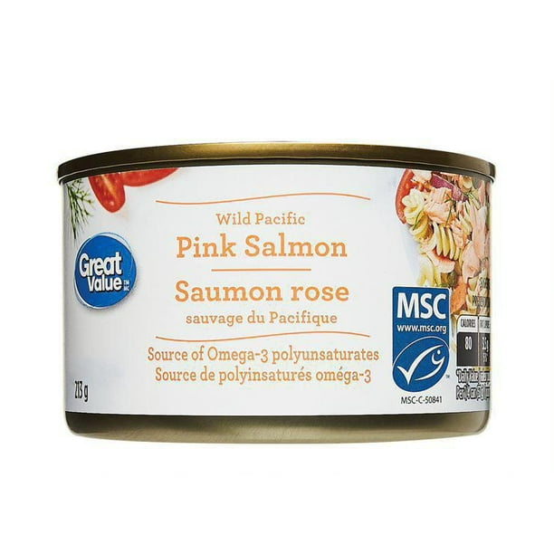 Great Value Wild Pacific Pink Salmon - Walmart.ca