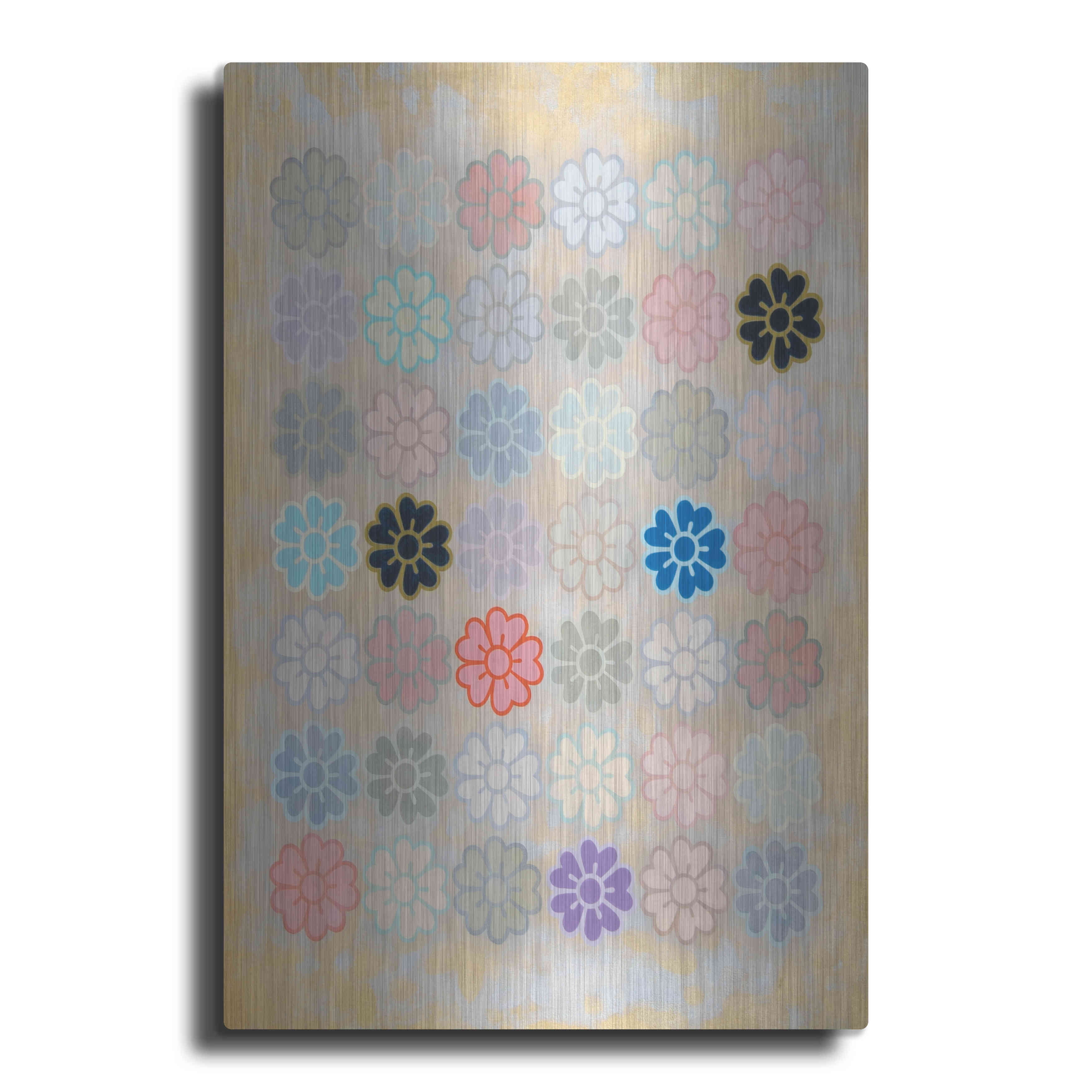 Luxe Metal Art 'Cherry Tree' by Zigen Tanabe, Metal Wall Art, 24"x36 ...
