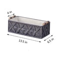 Kvago 2-Pack Macrame Storage Baskets, Handmade Woven Organizer for Home ...