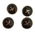 4 Pcs Elegant Styles Uniform Buttons Jackets Buttons Pants Buttons ...