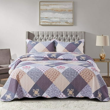 Mainstays Vintage Tapestry Quilt, Red, King, Reversible - Walmart.com