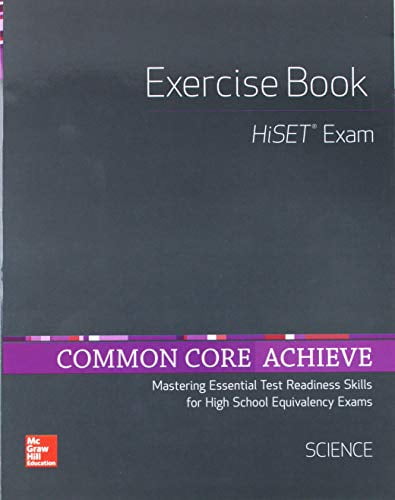 Pre-Owned Common Core Achieve, Hiset Exercise Book Science (Paperback ...
