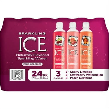 Sparkling Ice® Classic Lemonade, Fizz Bubble Drink, Naturally Flavored Sparkling Water, 17 Fl Oz ...