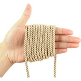 BEL AVENIR 10m Twisted Trim Cord Rope Wide 6mm Beige Baroque Collection ...