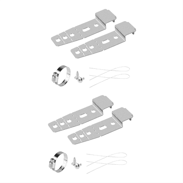 4 pcs Under Counter Dishwasher Mounting Bracket Professional Dishwasher ...