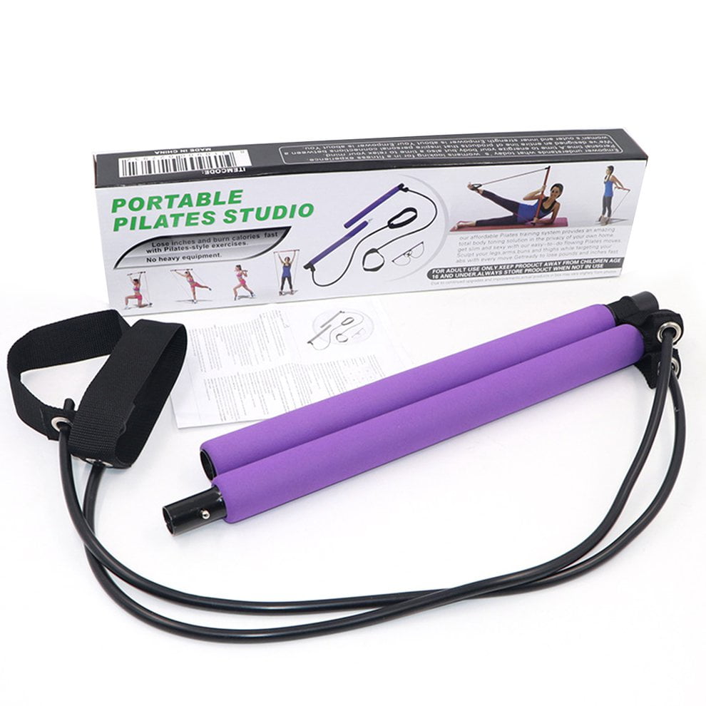 Pilates Fitness Stick Lightweight Trainer Pilates Bar Stick Resistance ...