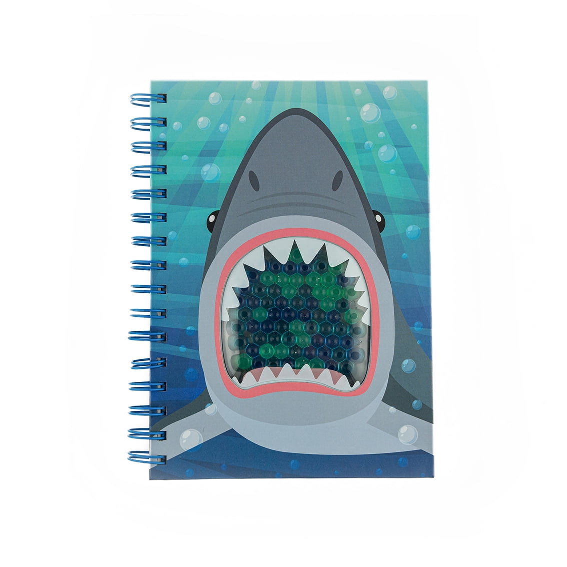 Sunshine & Sage Shark Lined Writing Journal with Boba Beads, 96 Sheets ...