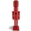 15-Inch Solid Red Nutcracker, Trendy Christmas Decorations, Perfect for ...