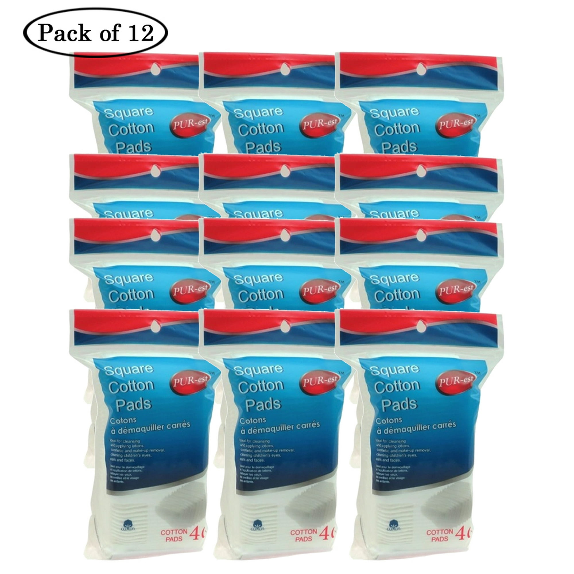 Click here for Purest Cotton Pads Square In Poly Bag  40 Pads  Pa... prices