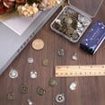 78Pcs 13 Styles Silver Clock Charms Steampunk Charms Bulk Small Clocks ...