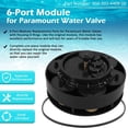 6 Port Module & Valve Shell O-ring For Paramount Water Valve 004-302 ...