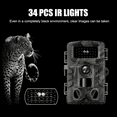 Debonair Trail Camera with 32GB TF Card, 20MP 1080P HD Game Camera with ...