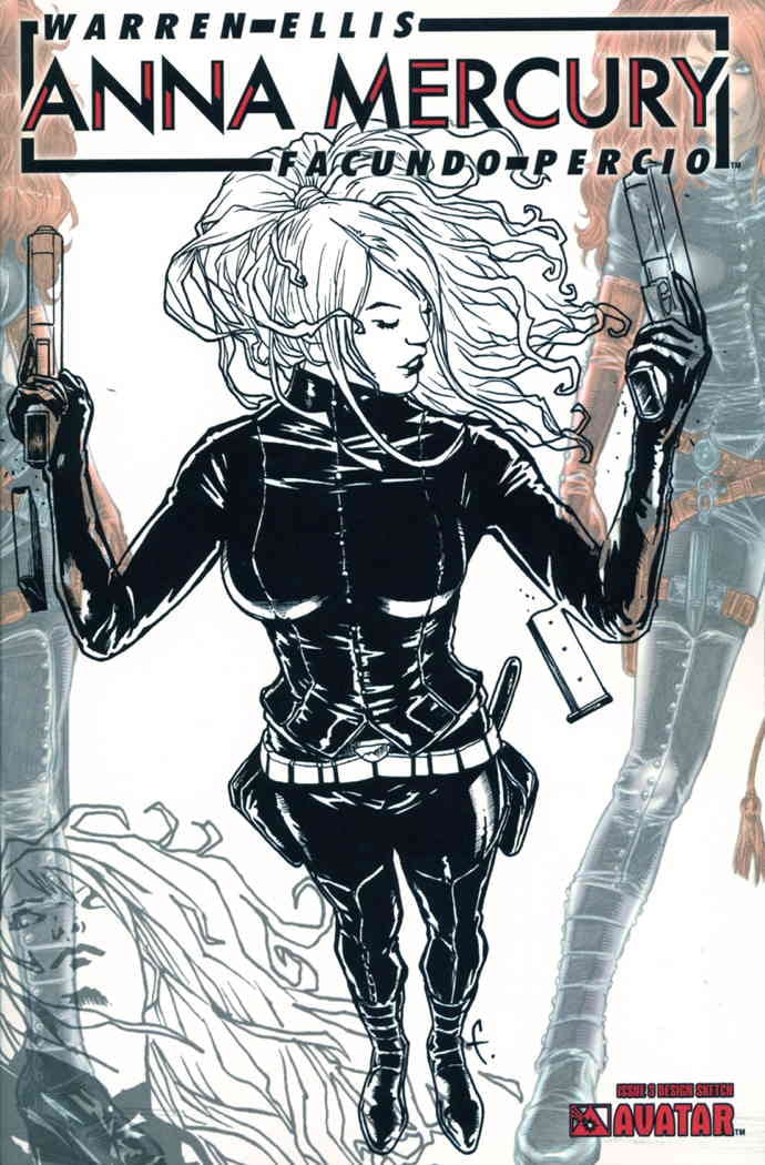 Anna Mercury #3D VF ; Avatar Comic Book - Walmart.com