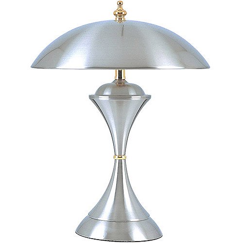 ORE International 15" Touch Lamp, Steel - Walmart.com - Walmart.com