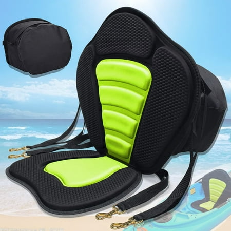 Kayak Seat with Storage Bag,Universal Deluxe Padded Kayak Seat Fishing ...