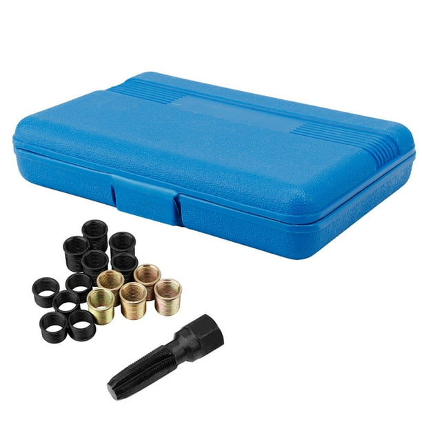 Spark Plug Thread Kit,16Pcs Spark Plug Tap Spark Plug Thread Repair ...