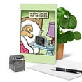 NobleWorks - Retiree Alarm Clock - Funny Cartoon Retirement Greeting ...