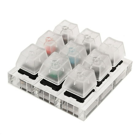 Keycap sampler Keyboard tester Mechanical acrylic keyboard tester ...