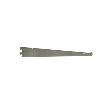 Econoco - GB14 - 14" Chrome Shelf Bracket For President Line Slotted ...