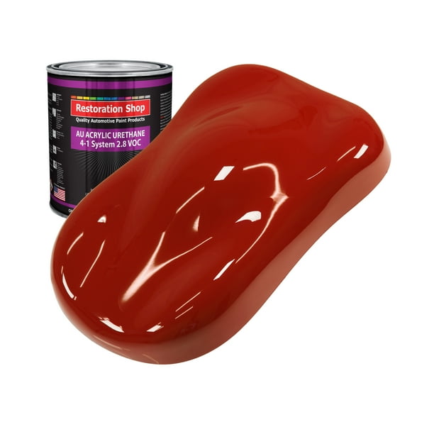 Restoration Shop - Candy Apple Red Acrylic Urethane Auto Paint - Quart ...
