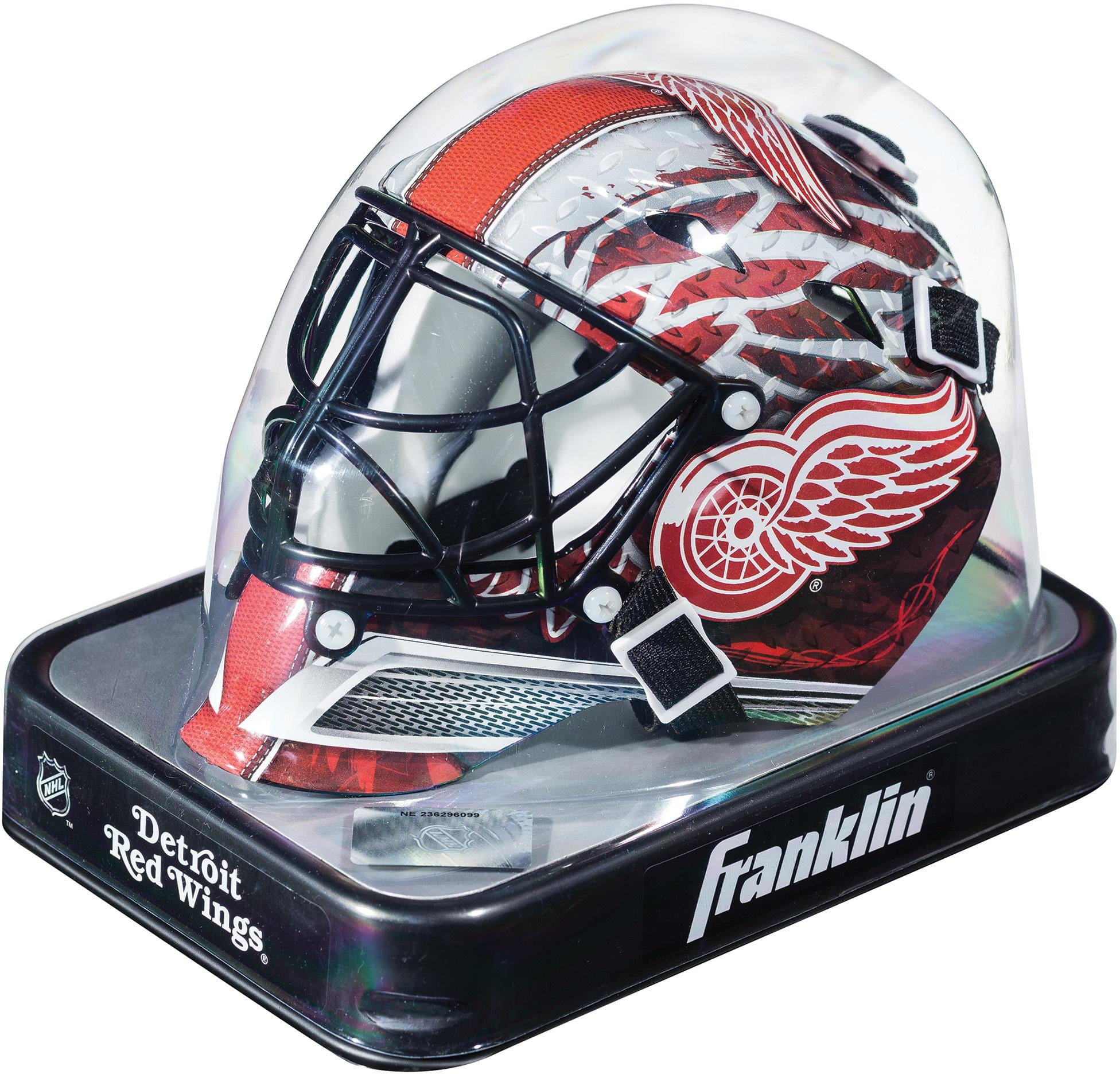 Detroit Red Wings Unsigned Franklin Sports Replica Mini Goalie Mask ...