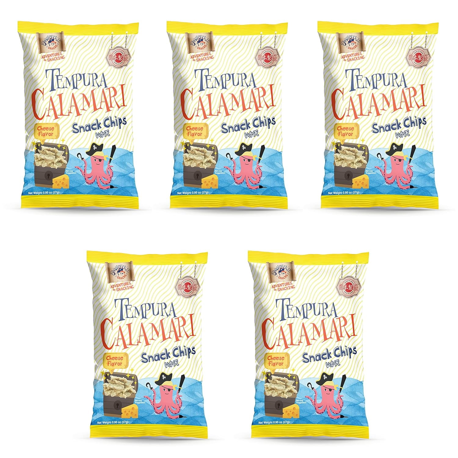 Crispy Tempura Seaweed Snack Chips Sweet Chili Flavor 0.95oz (27g ...