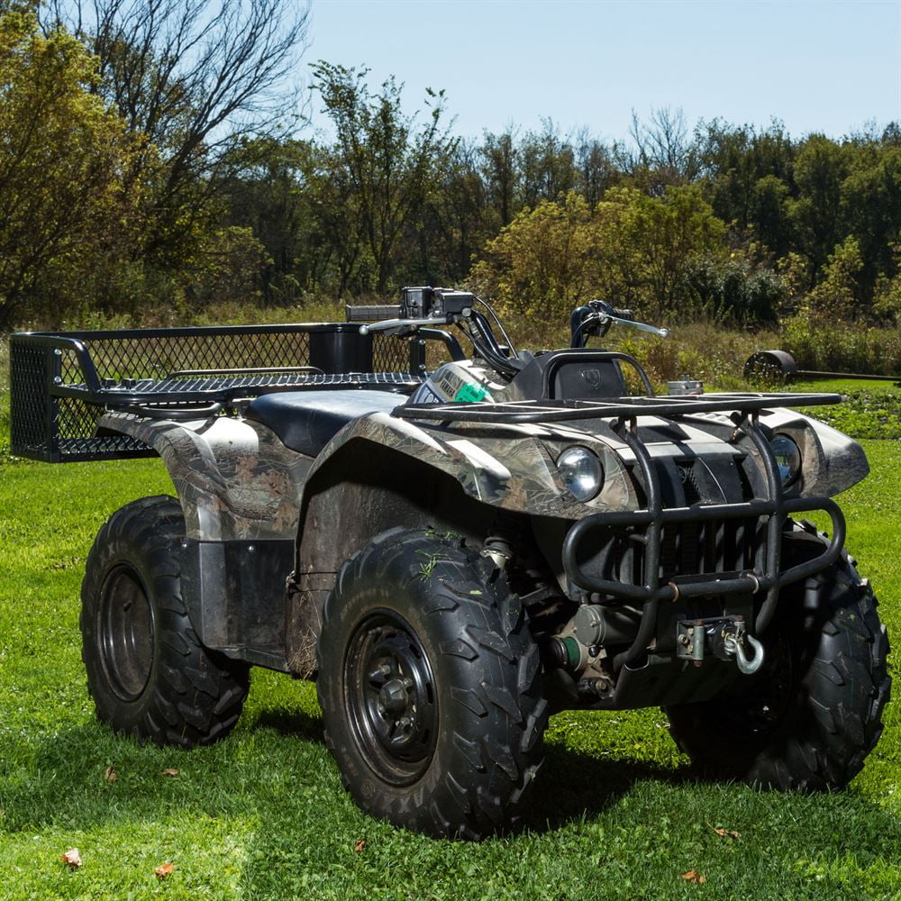 Kolpin 53350 ATV Rear Drop Rack Basket Convertible 3-in-1, Black, 43 ...