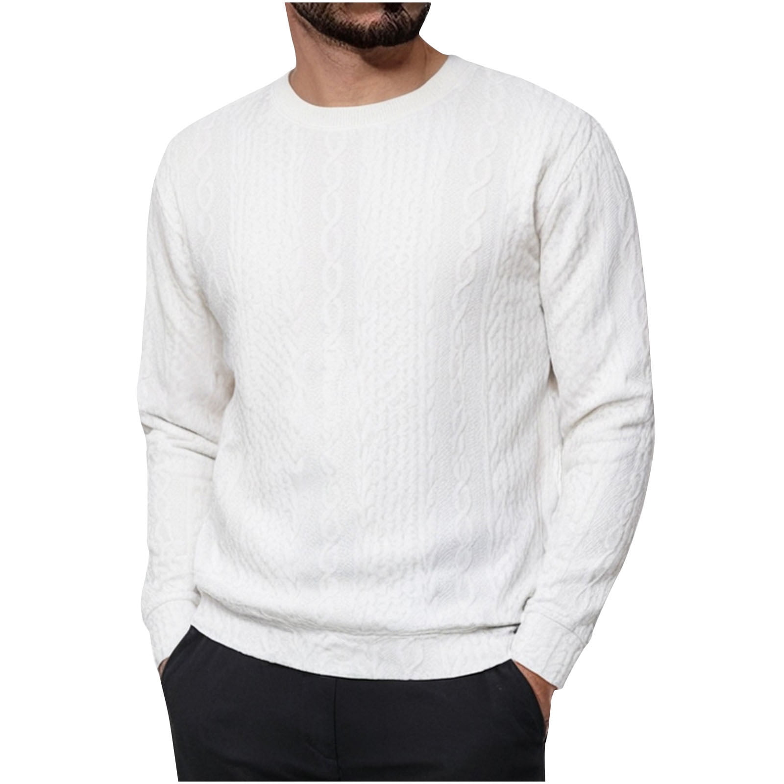 Click here for Asjyhkr Sweatshirts For Men Long Sleeve Crew Neck... prices