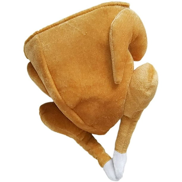 Thanksgiving Roasted Turkey Hat with Moving Legs, for Adults Women Men ...