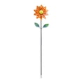 45.67 in Double Layer Sunflower Wind Spinner, Metal Flower Windmill ...