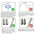 23PCS professional kit with air wedge pump, emergency tool,67 inch long ...