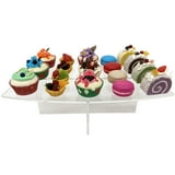 OnDisplay Cross Tier Acrylic Display Rack/Stand - Clear Food Display ...