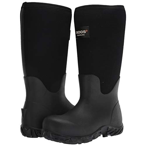 BOGS Men's Workman 17-inch Composite Toe Rainboot Rain Boot BLACK ...
