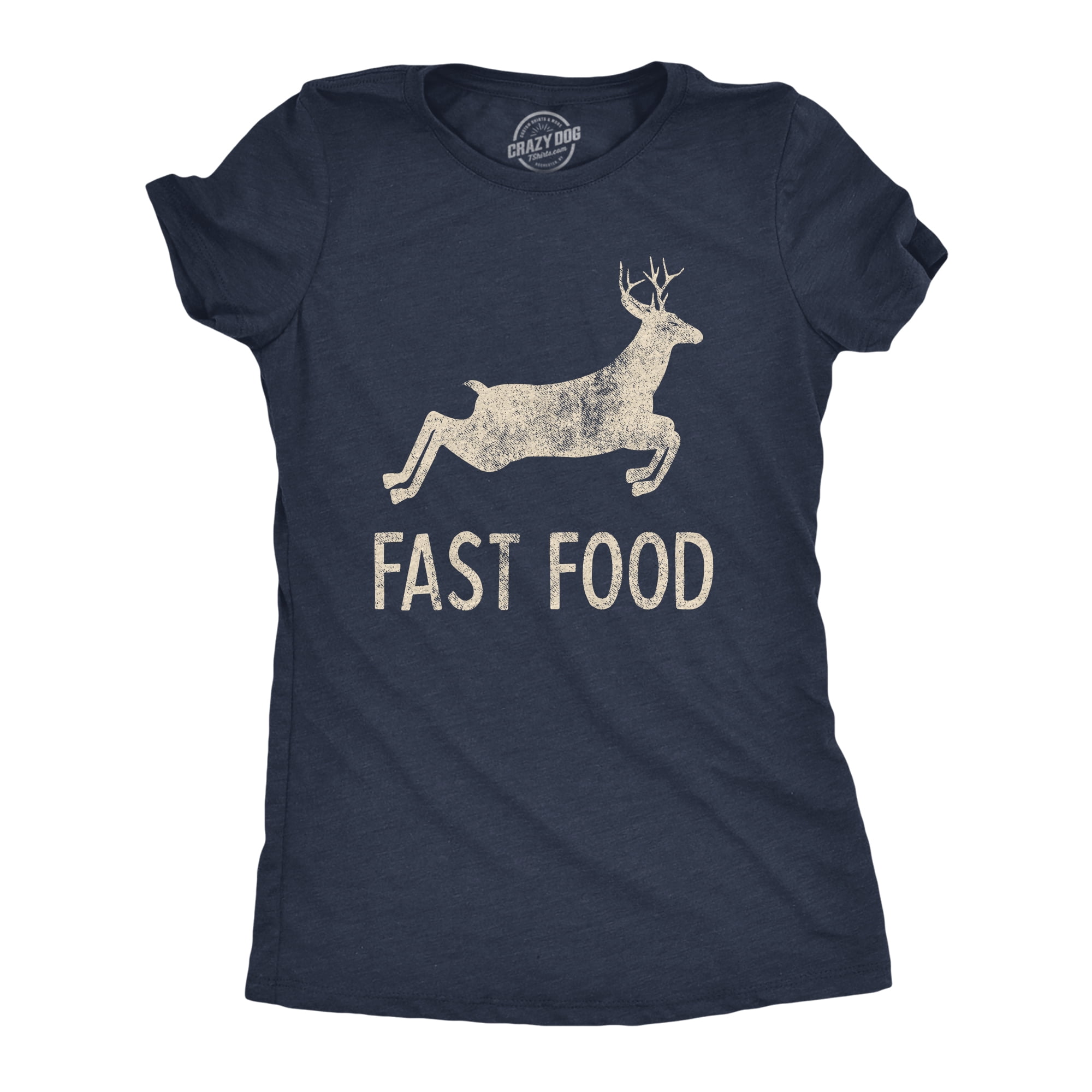 Click here for Crazy Dog T-Shirts Womens Fast Food T Shirt Funny... prices