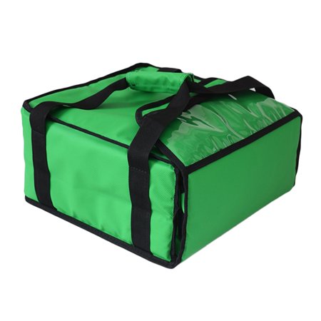 Luzkey Insulated Pizza Carrier Food Delivery Bag Thermal Pizza Box ...