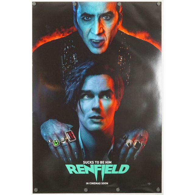 Renfield Original Theatrical Movie Poster 2 Sided 27x40 - Nicolas Cage ...