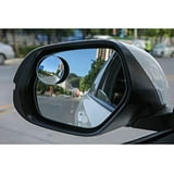 4 Pack Blind Spot Mirror, 2" Round HD Glass Slim Frameless Convex Rear ...