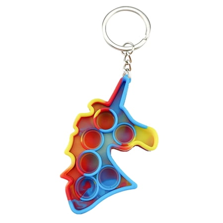 Mymisisa Push Bubble Toys Desktop Adult Child Key Chain Antistress Toy ...