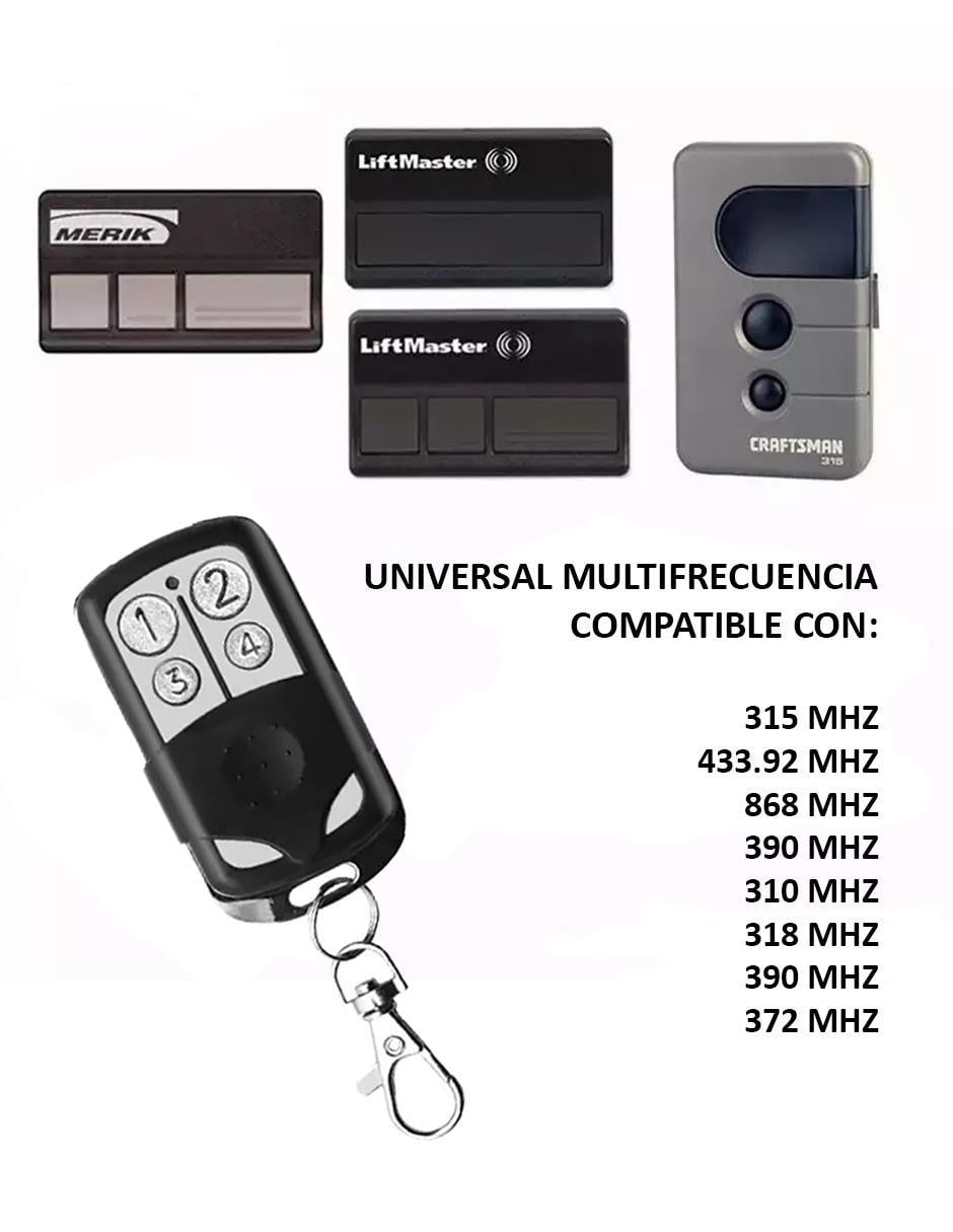 Control Puerta Automatica Merik Liftmaster Craftman Chamberlain 315mhz ...